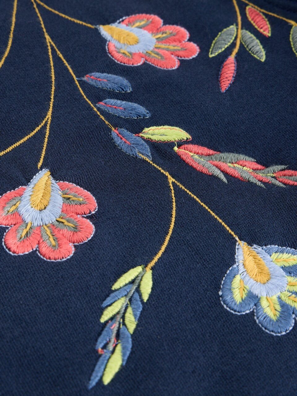 White Stuff 445543 EMBROIDERED SWEAT • Pauls of Kilkenny